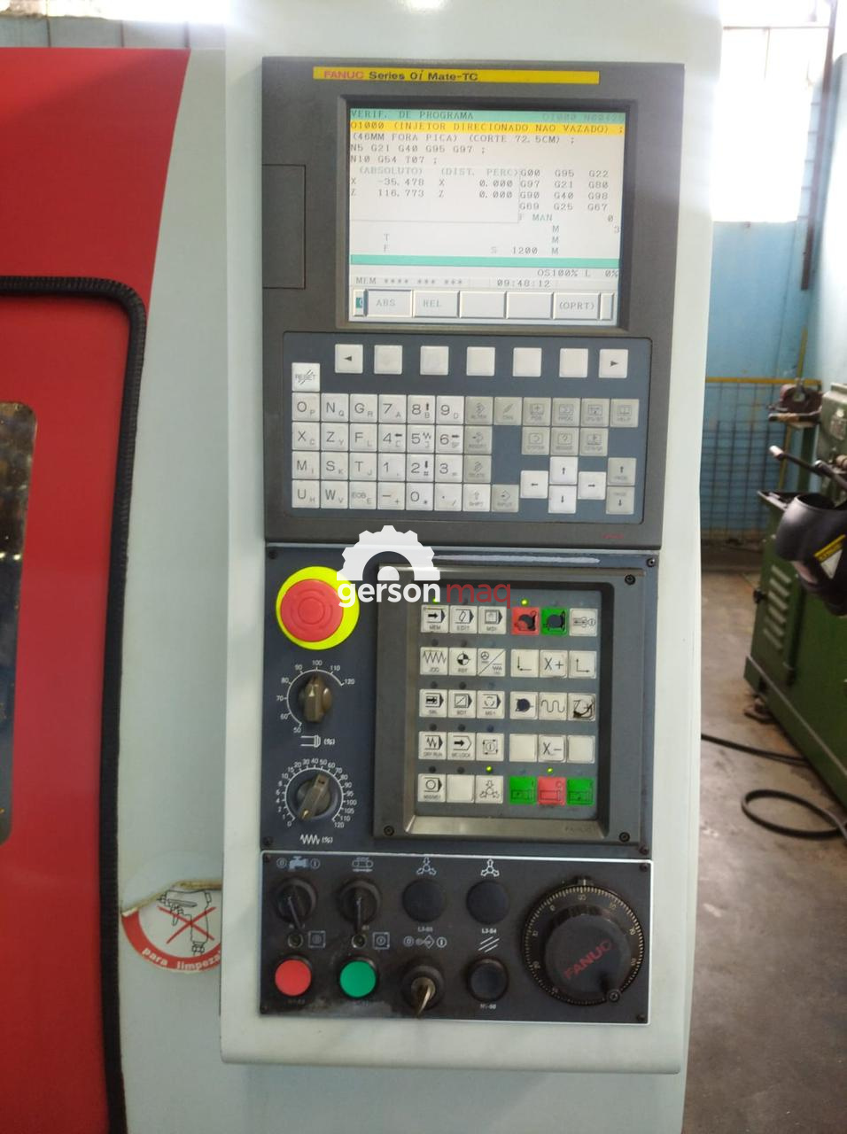 TORNO CNC ERGOMAT TNG42 ANO 2014 em Região de Campinas